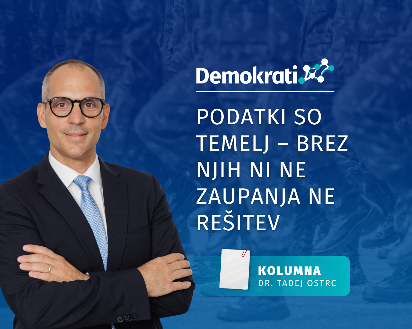 dr. Tadej Ostrc: Podatki so temelj – brez njih ni ne zaupanja ne ...